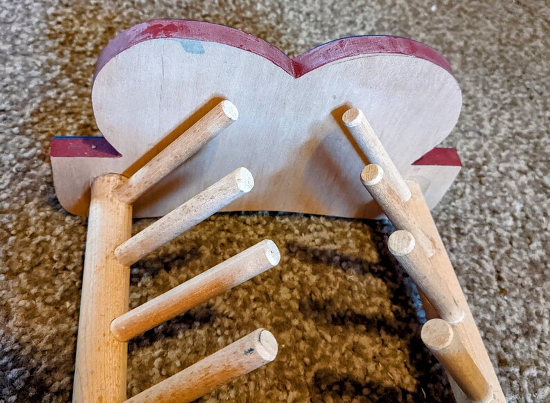 Wood Spool Holder - Etsy