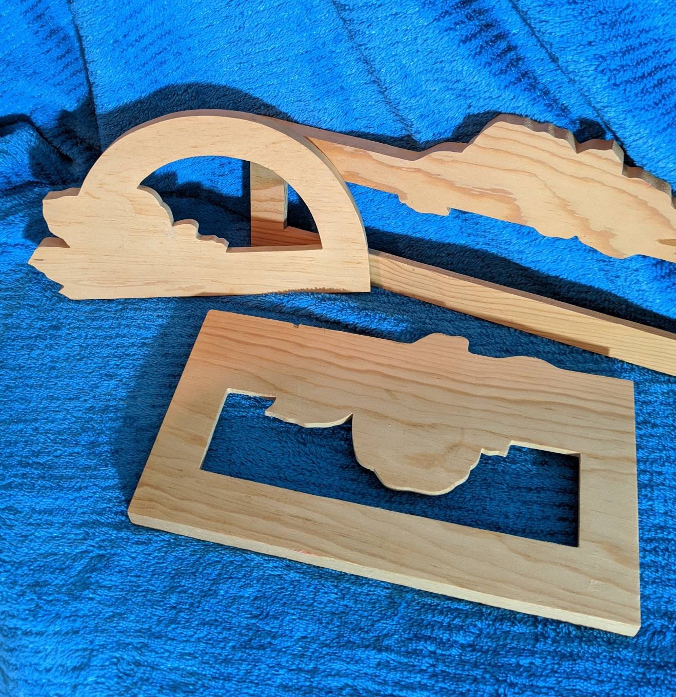 Wood Cutout Frames | Etsy