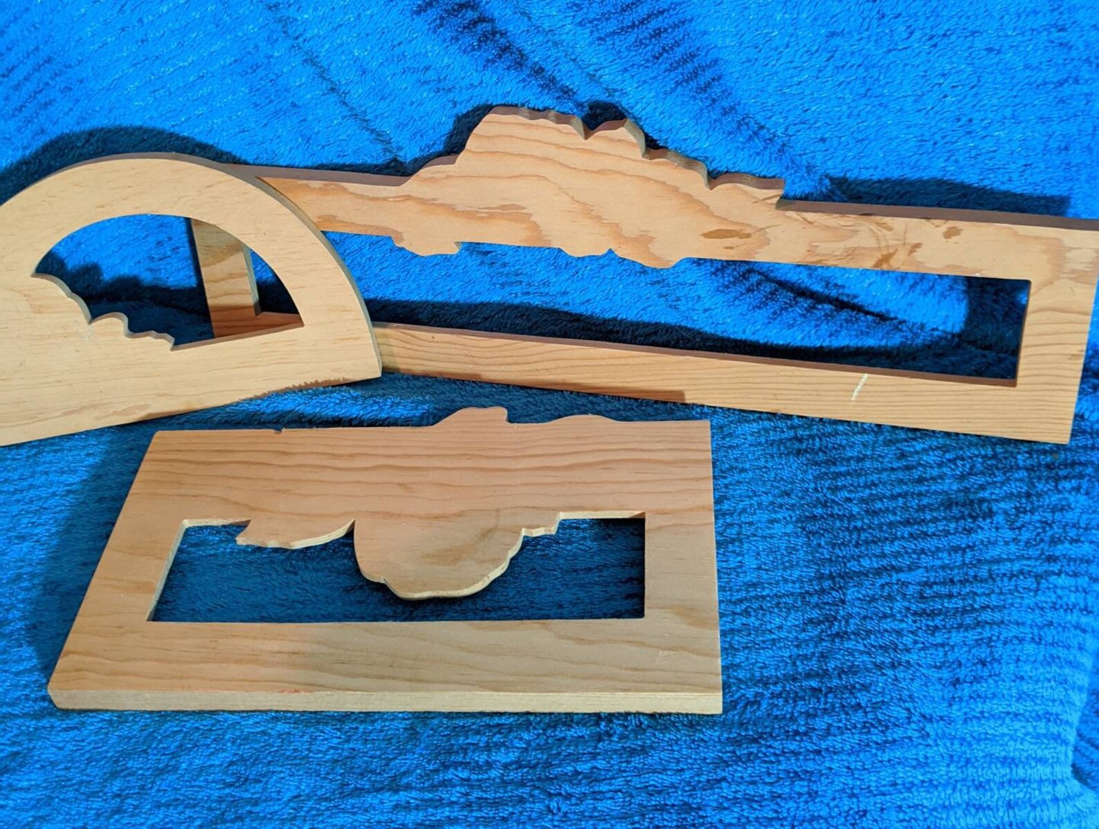 Wood Cutout Frames - Etsy