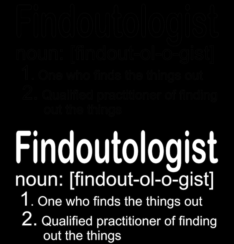 FINDOUTOLOGIST PNG Instant Download - Etsy