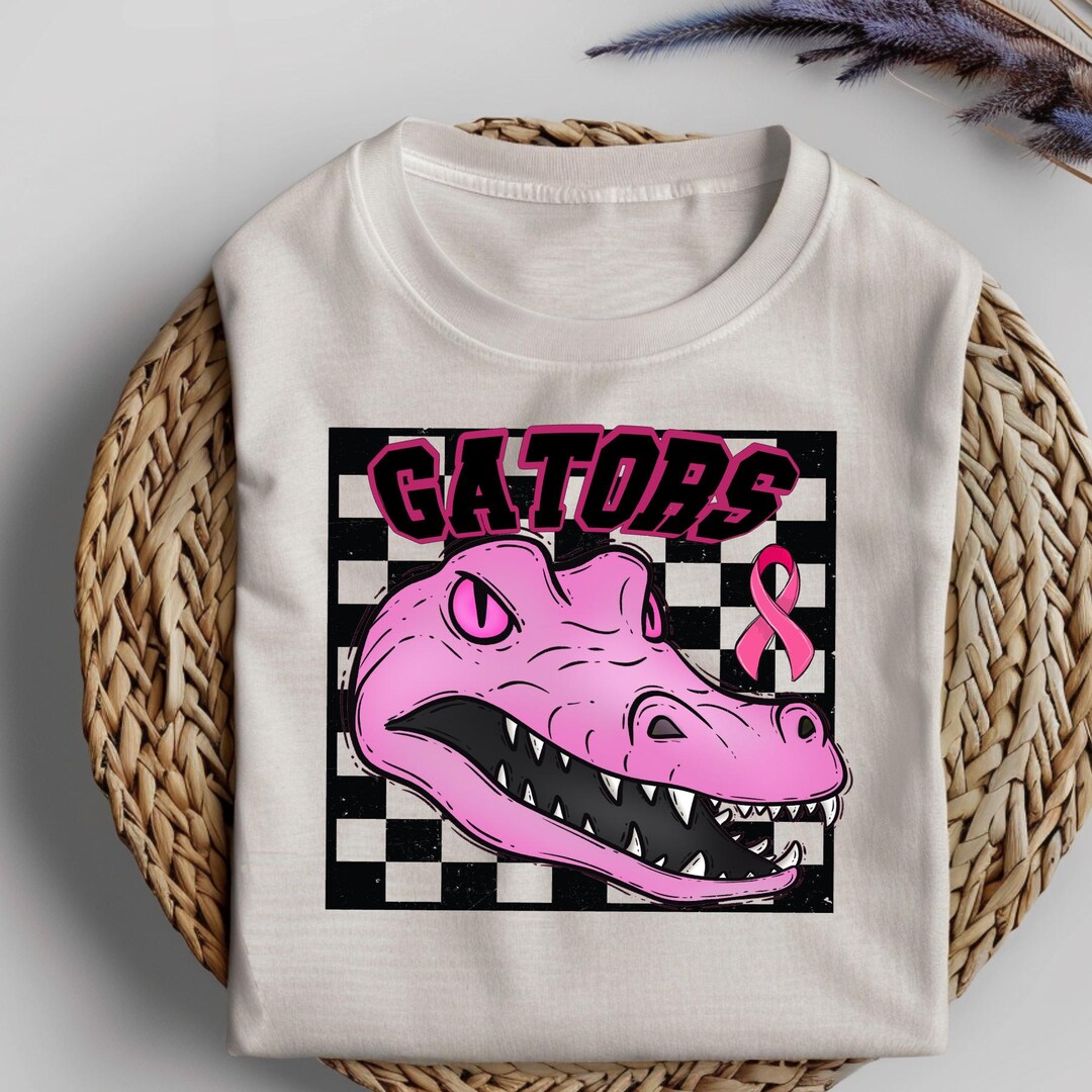 Mascot Gators Breast Cancer - Etsy