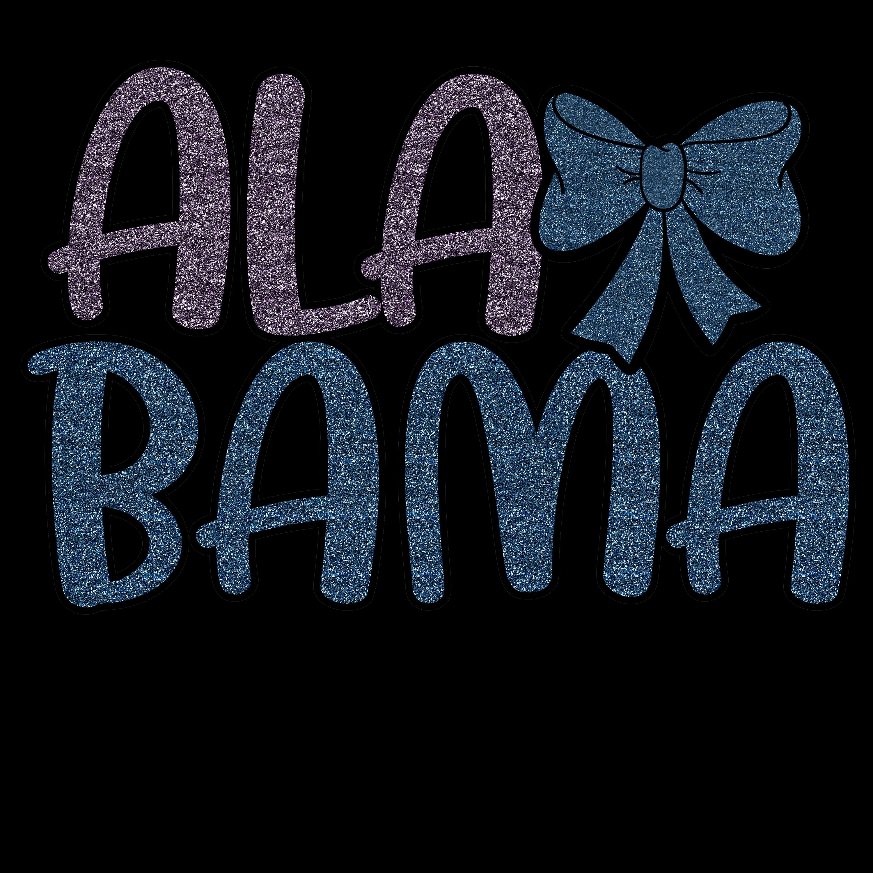 ALABAMA With Bow PNG File Instant Download - Etsy