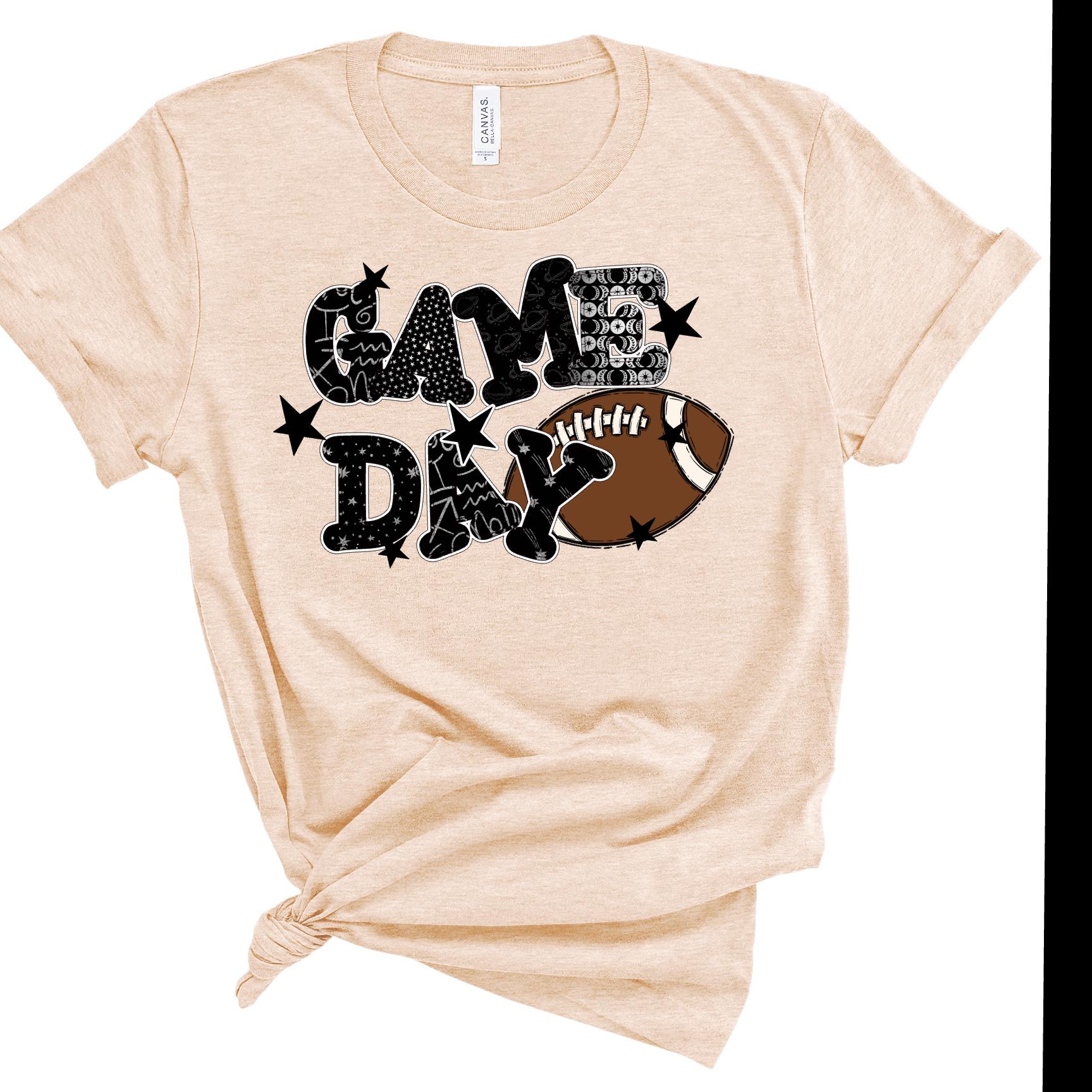 GAME DAY 4 Different Colors With 6 Designs Each PNG Instant Download - Etsy