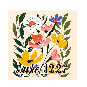 LUKE 12-27 WILDFLOWER - Etsy