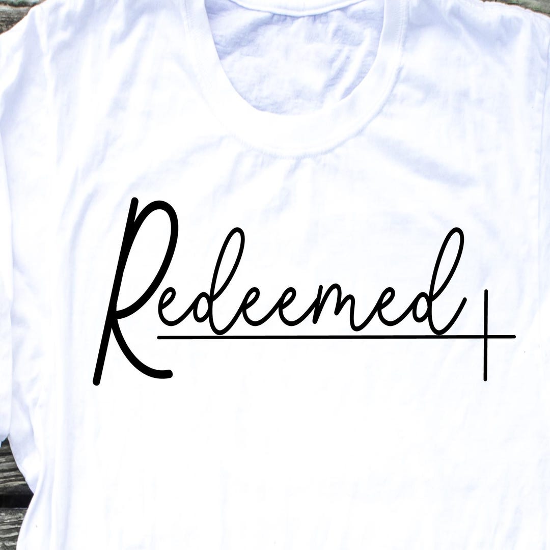 REDEEMED-PNG Digital Download - Etsy