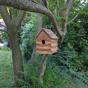 End Grain Birdhouse - Etsy