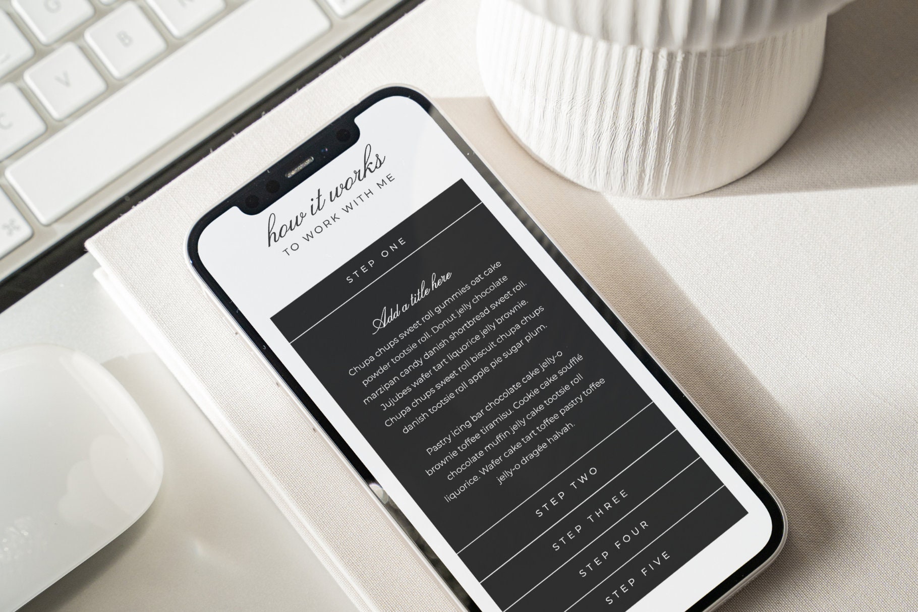 Get to Know Me Showit Add on Template | FAQ Showit Template | About the ...