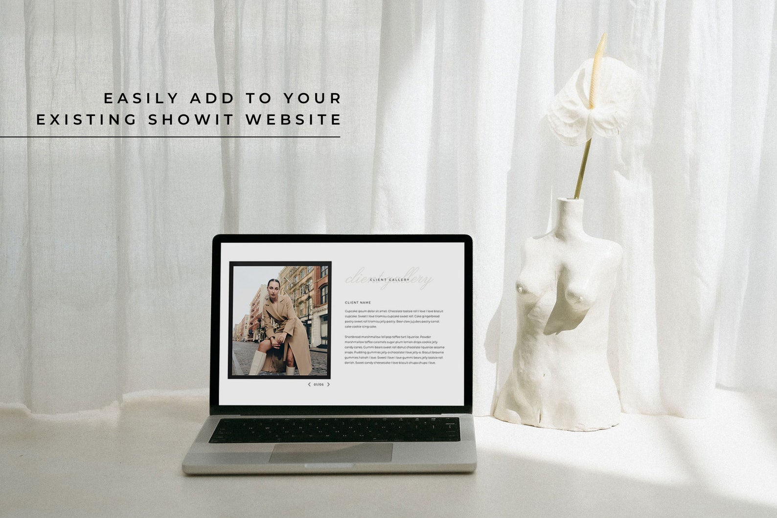 Photo Gallery Bundle Showit Templates | Photographer Showit Canvas ...