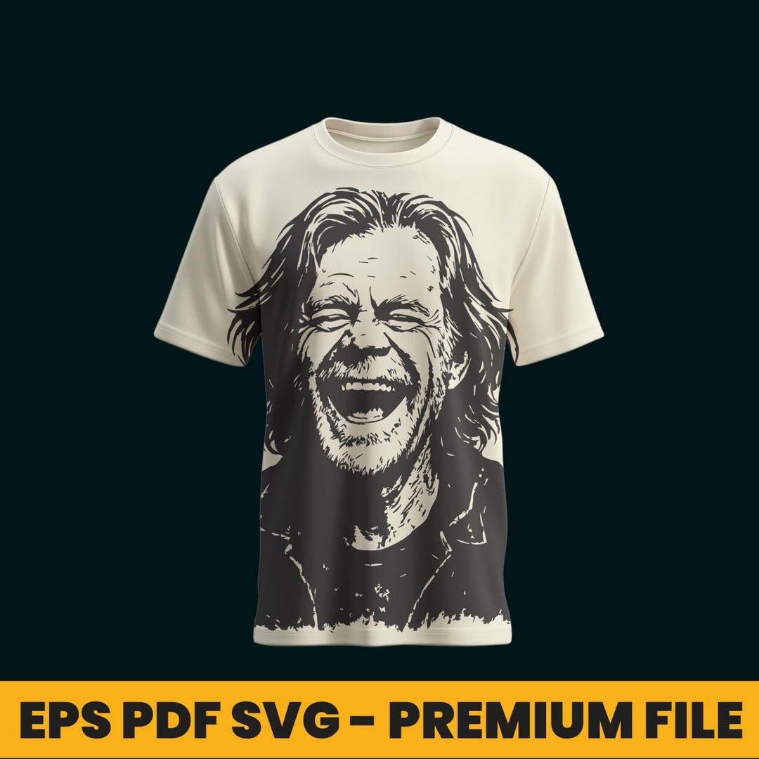 Frank Gallagher SVG Png PDF EPS - Shameless Tv Show Inspired Vector ...