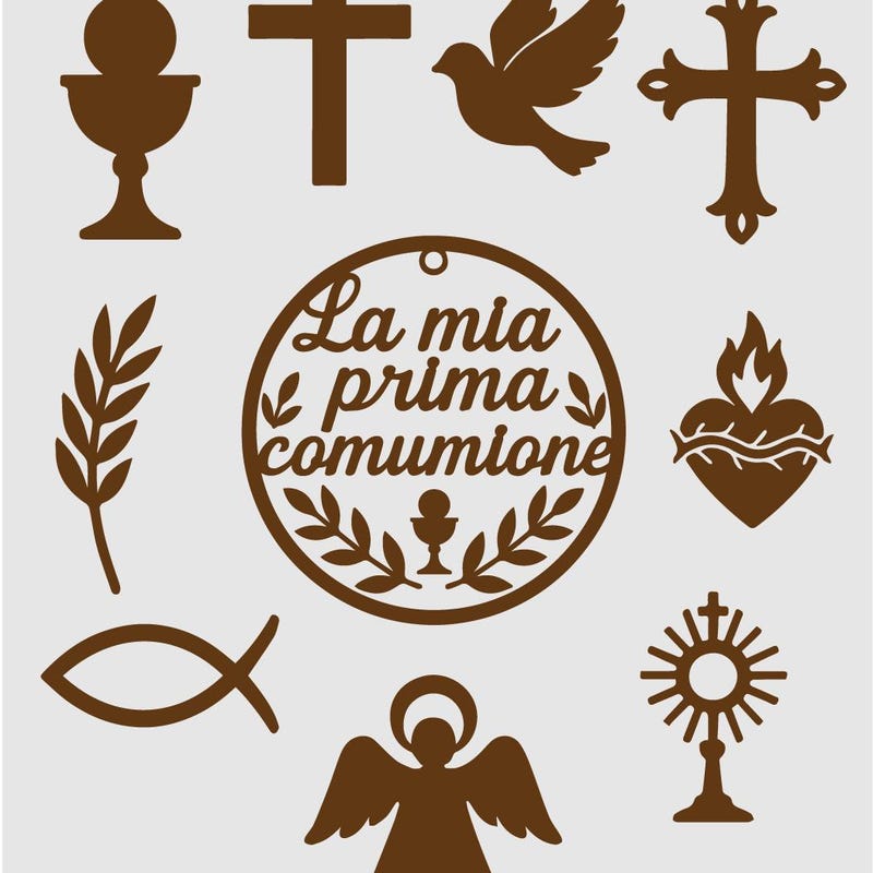 Communion Svg - Etsy