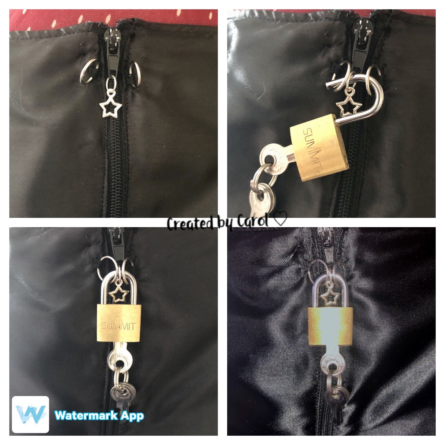 Lockable Satin Dress - Etsy