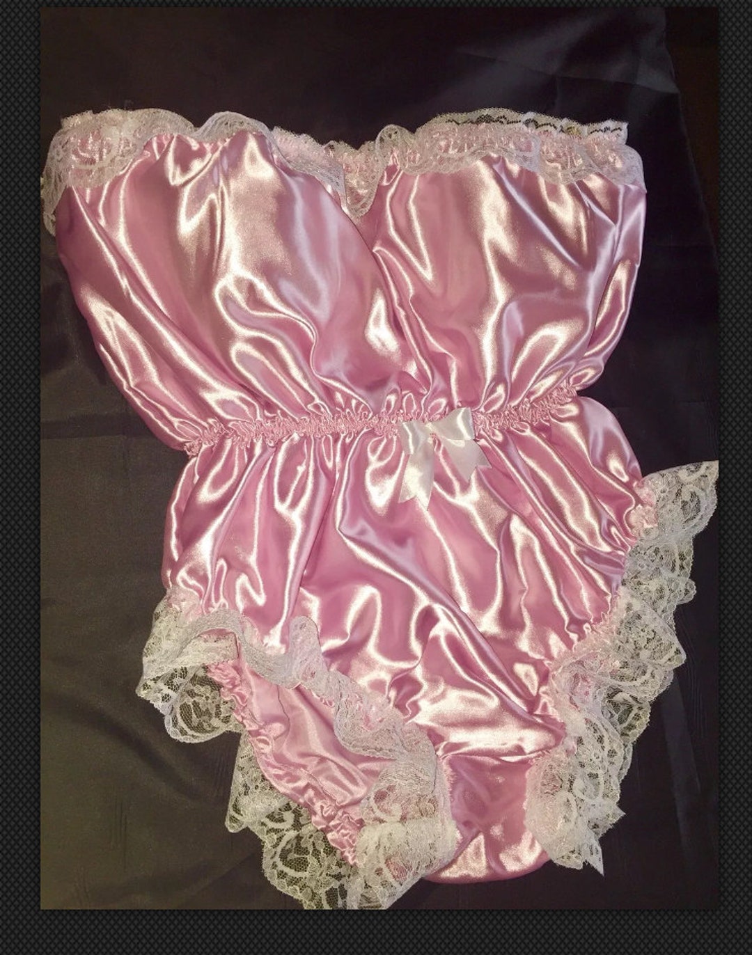 Silky Soft Strapless Satin Romper - Etsy