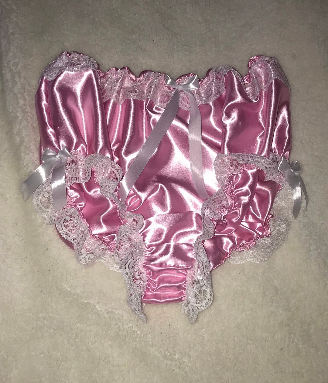 High Waisted Satin Lined Satin Panties - Etsy