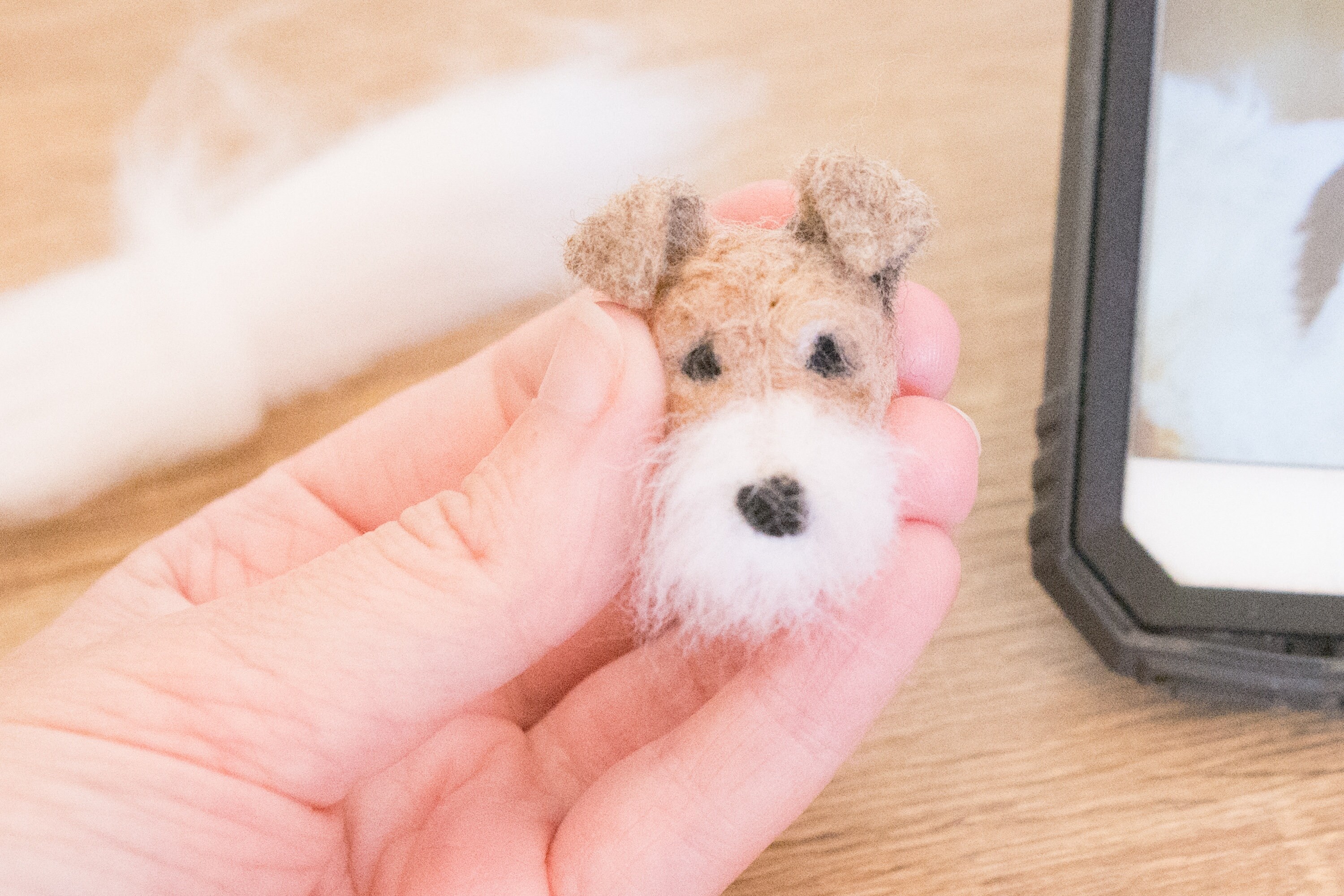 Needle Felted Tutorial Wilfred the Wire Fox Terrier Dog Full - Etsy