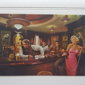 Vintage Nostalgic Metal Sign / Java Dreams With James Dean Marilyn ...