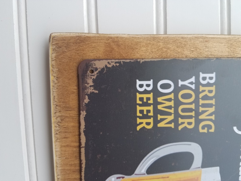 Vintage Nostalgic Metal Sign / Robert's Neighbor hood Bar | Etsy