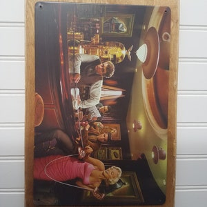 Vintage Nostalgic Metal Sign / Java Dreams With James Dean Marilyn ...