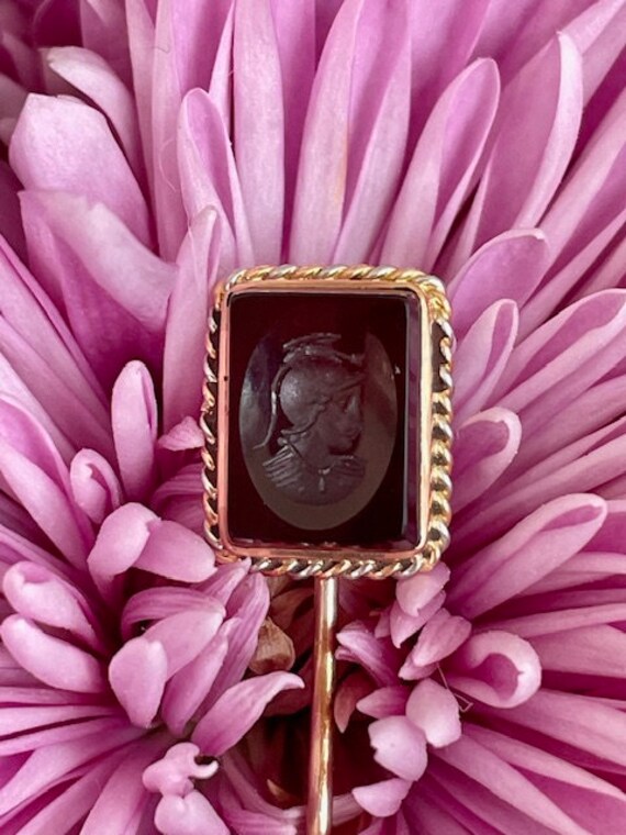 Vintage roman profile - Gem