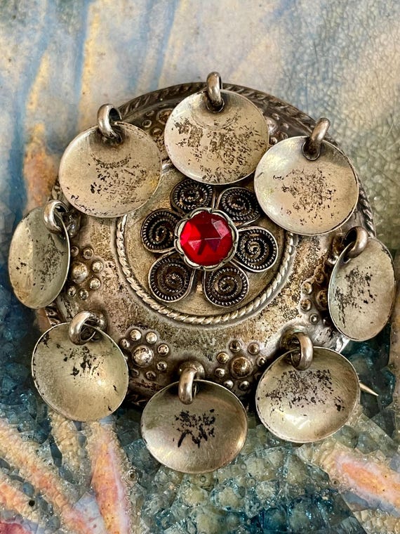 Antique Solje Norwegian Traditional Silver 830S Weddi… - Gem