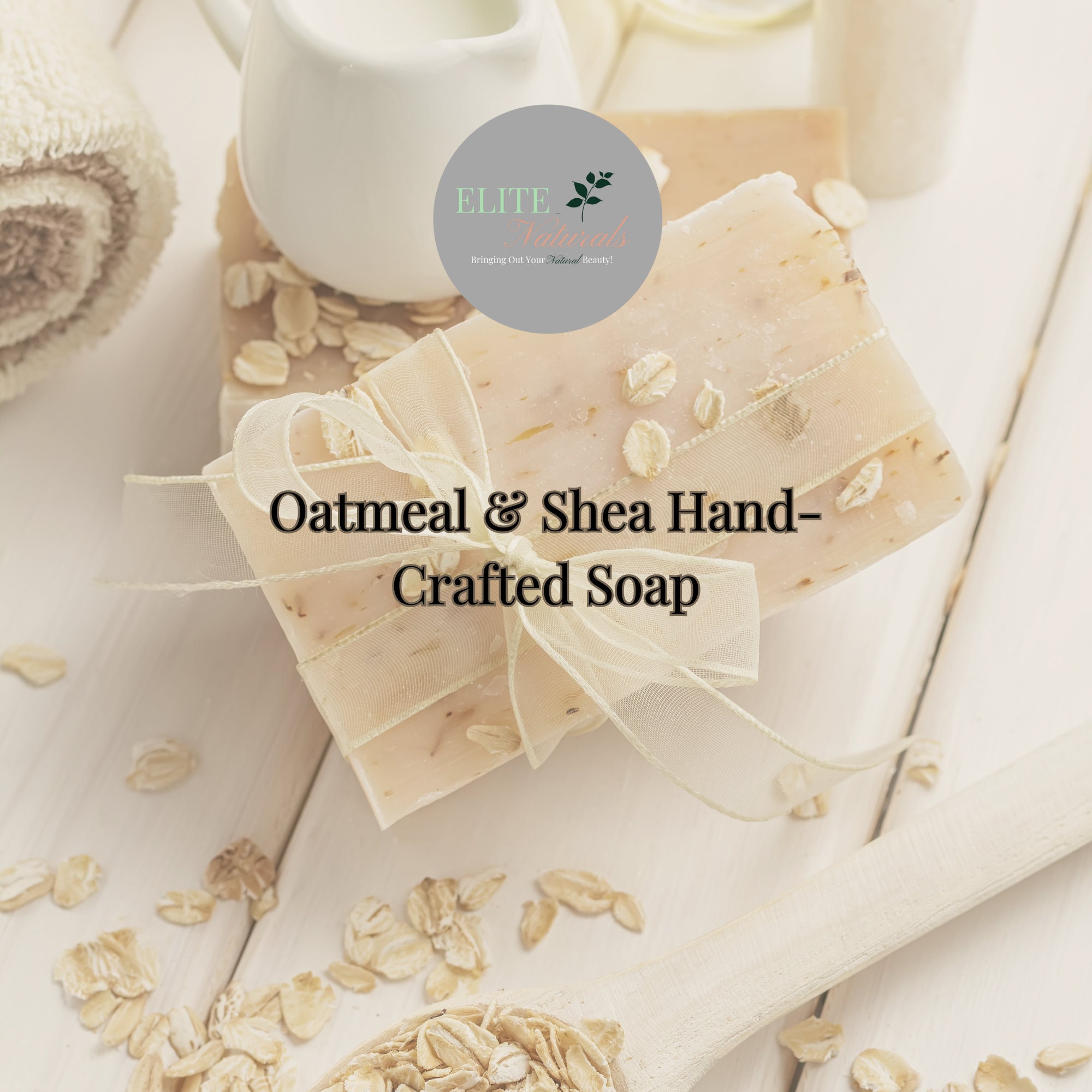 Oatmeal And Shea Butter Cold Process Soap Bars Shea Butter Soap