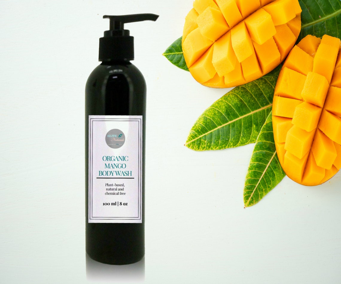Organic Mango Body Wash Natural Shower Gel Organic 100% Natural - Etsy