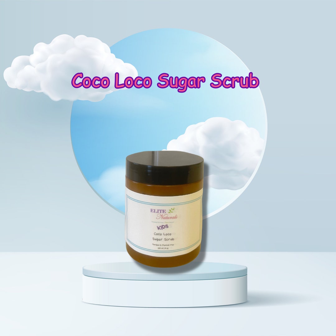 Coco Loco Whipped Sugar Scrub || Kids Body Scrub || 8 Oz - Etsy