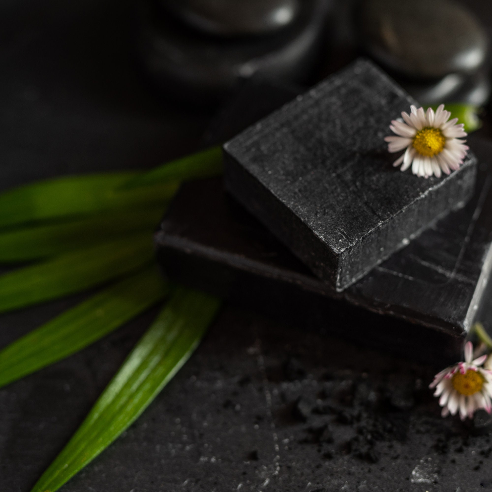 Activated Charcoal Black Cold Process Soap Bars Shea Butter Soap ...