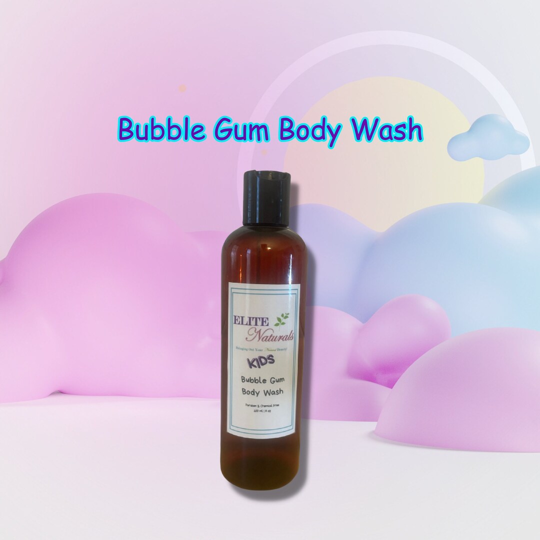 Bubble Gum Bath Body Wash || Kids Body Wash || Natural Skincare for ...