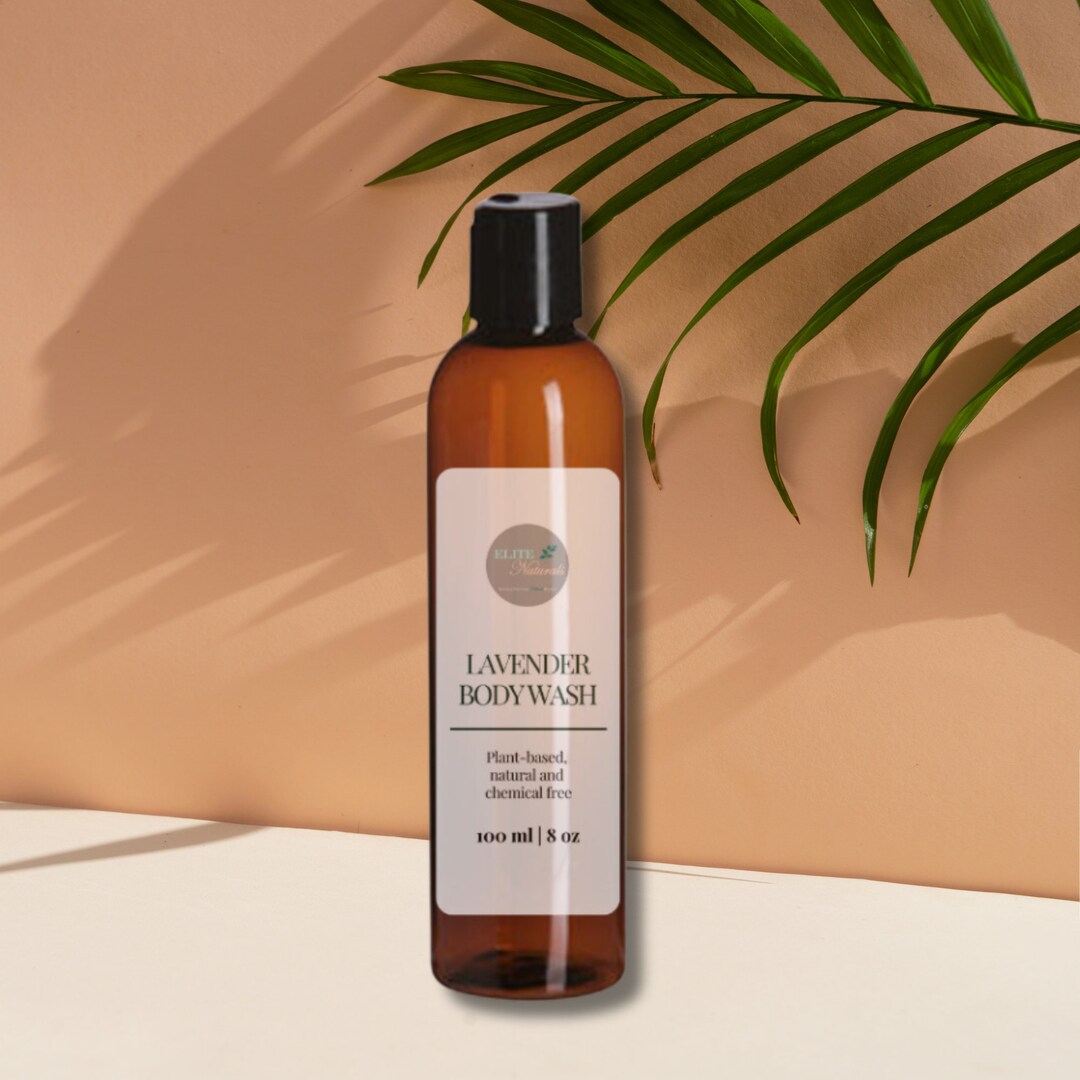 Organic Lavender Body Wash || Natural Shower Gel || Organic ∙ 100% ...