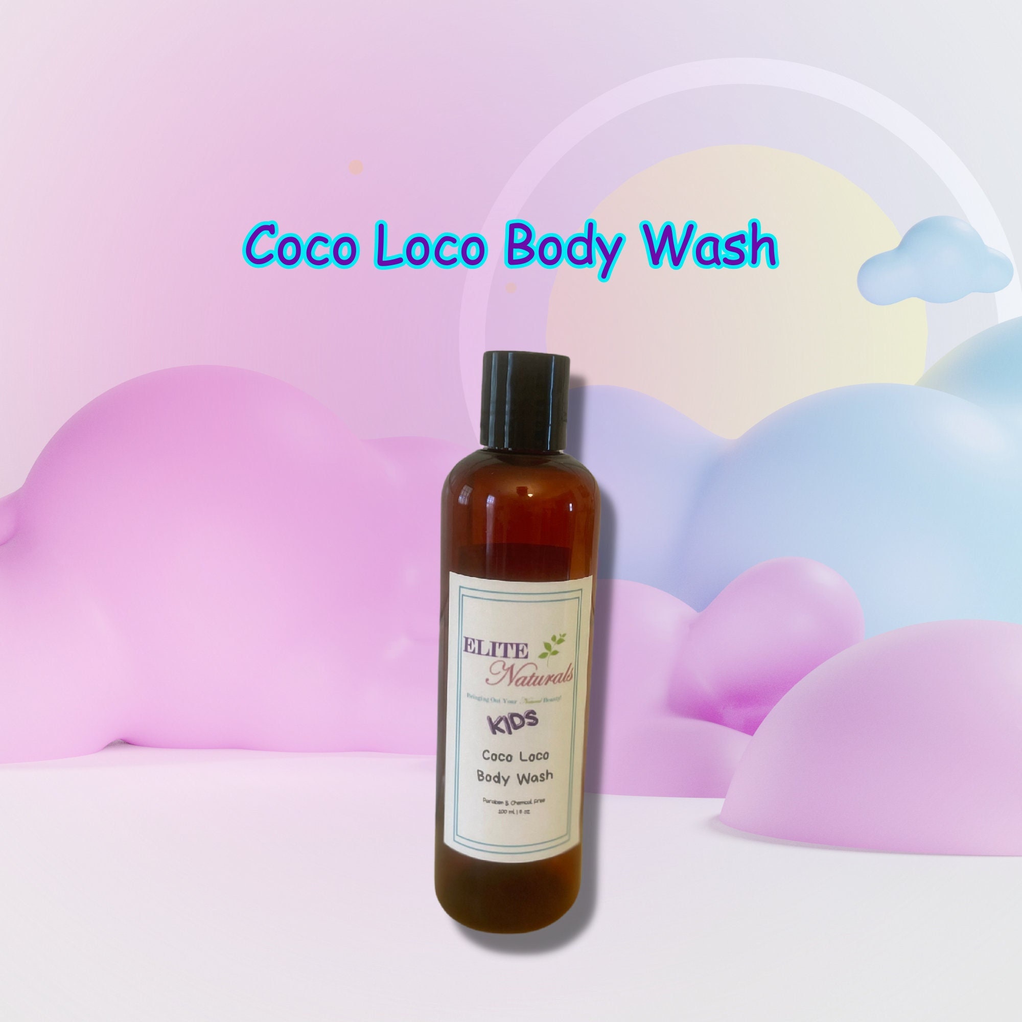 Coco Loco Body Wash || Kids Body Wash || Natural Skincare for Kids || 8 Oz - Etsy