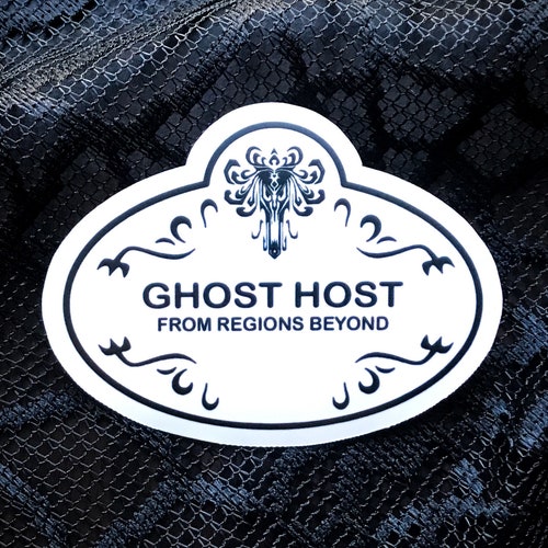 Haunted Mansion Ghost Host Sticker & Magnet - Etsy