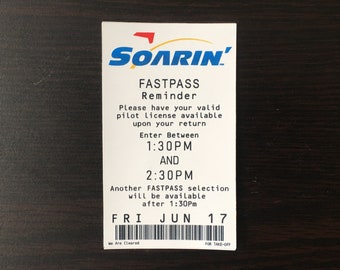 Disneyland Fastpass Pack sticker & Magnet | Etsy