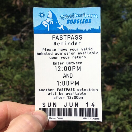 Splash Mountain Fastpass Sticker & Magnet - Etsy