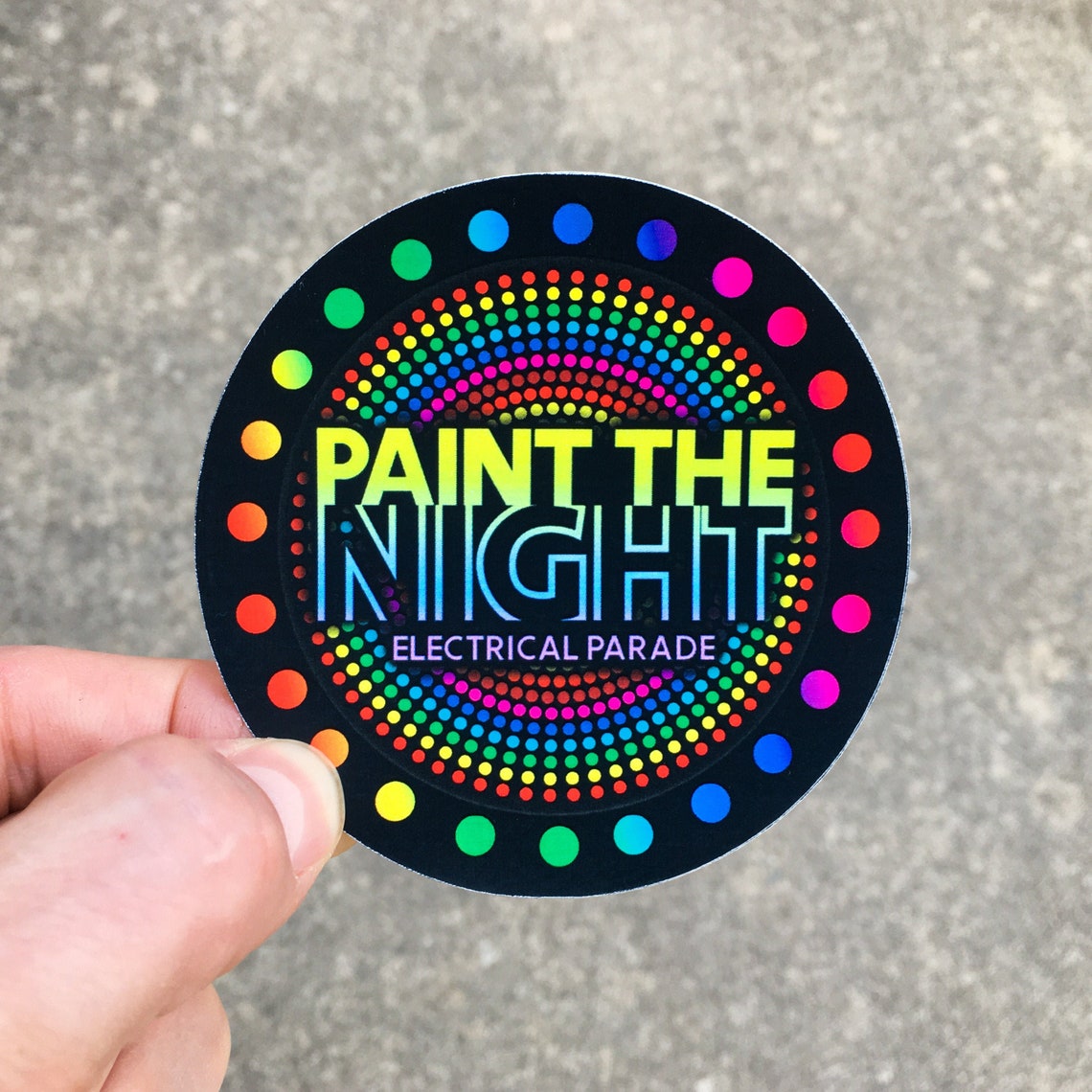 Paint the Night Electrical Parade Sticker & Magnet - Etsy