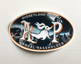 Tinkerbell Annual Passholder Sticker & Magnet | Etsy