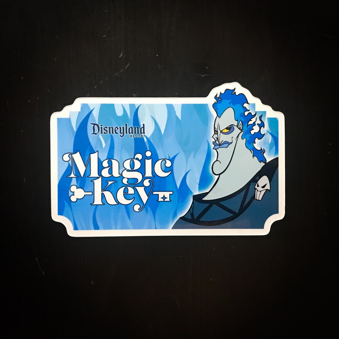 Magic Key Hades Sticker & Magnet - Etsy