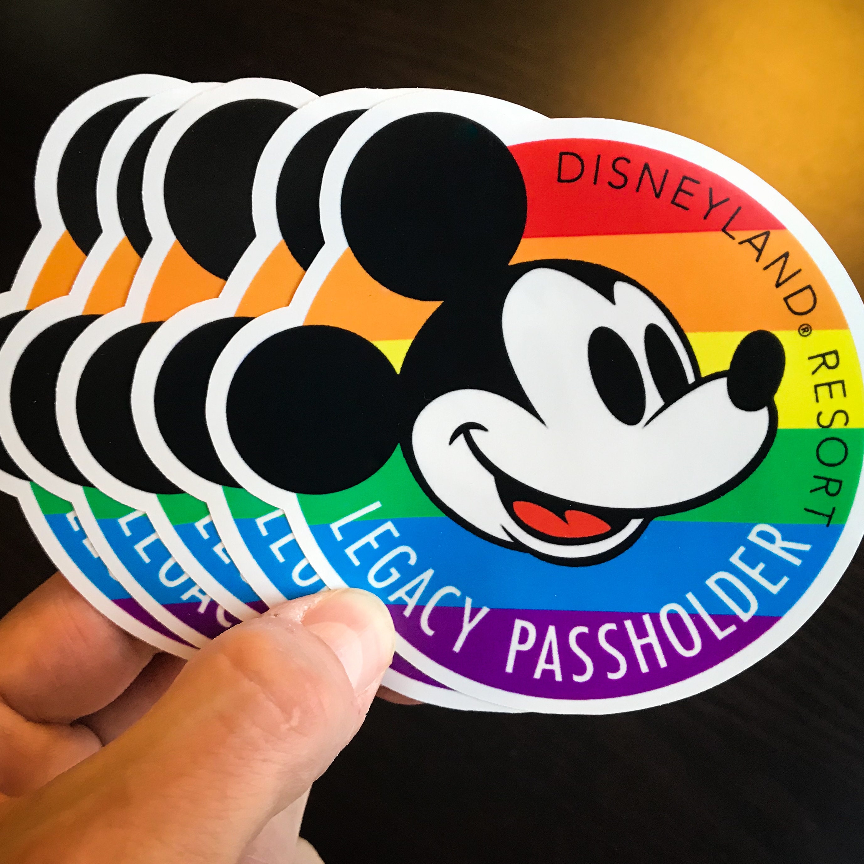 Disneyland Legacy Passholder Sticker & Magnet - Etsy