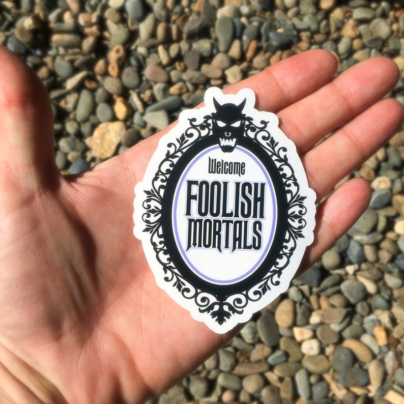 Welcome Foolish Mortals Sticker & Magnet - Etsy