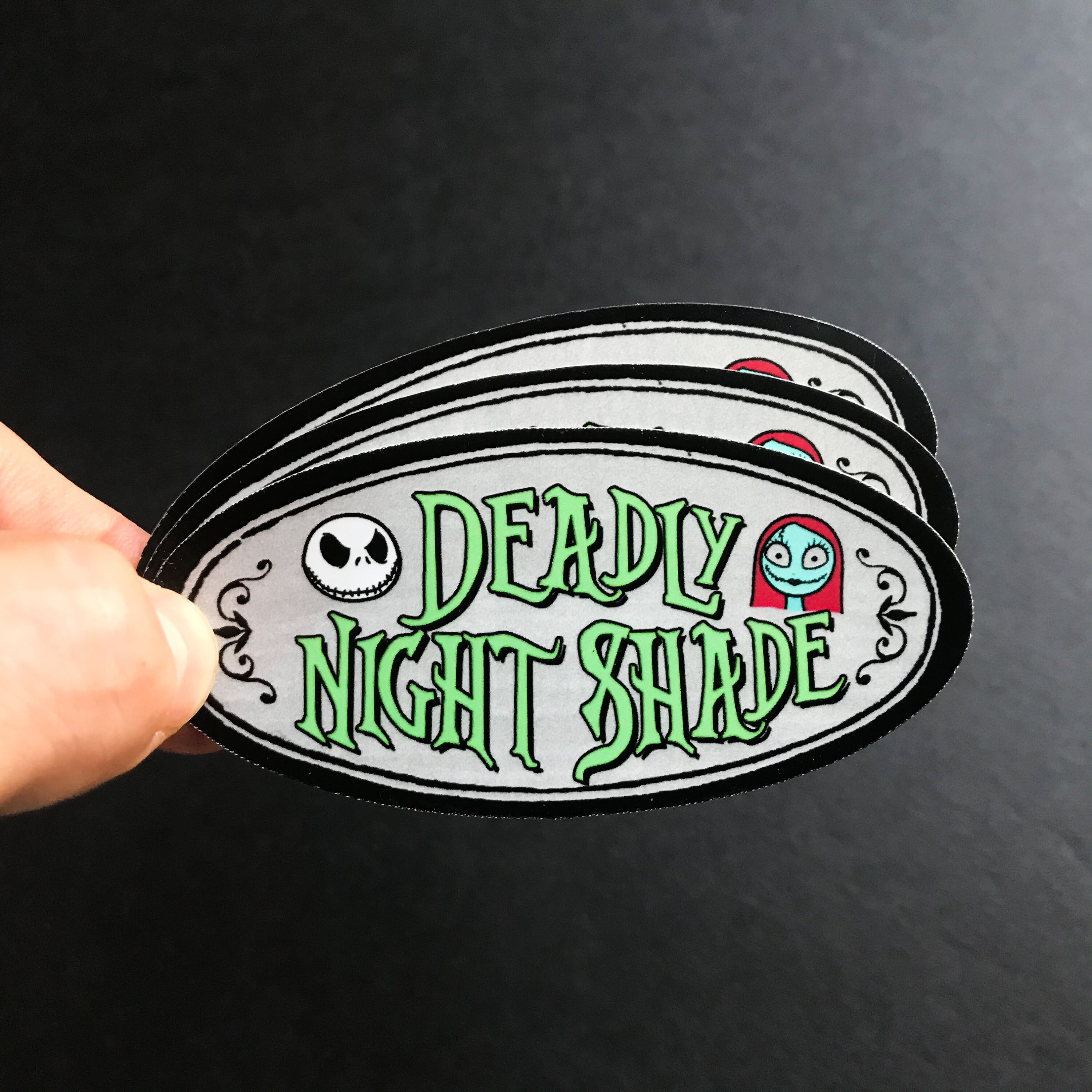 Sallys Deadly Nightshade Sticker & Magnet | Etsy