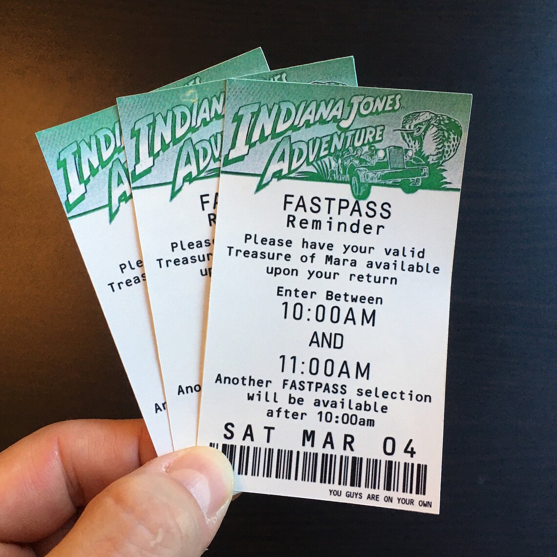 Indiana Jones Fastpass Sticker & Magnet - Etsy