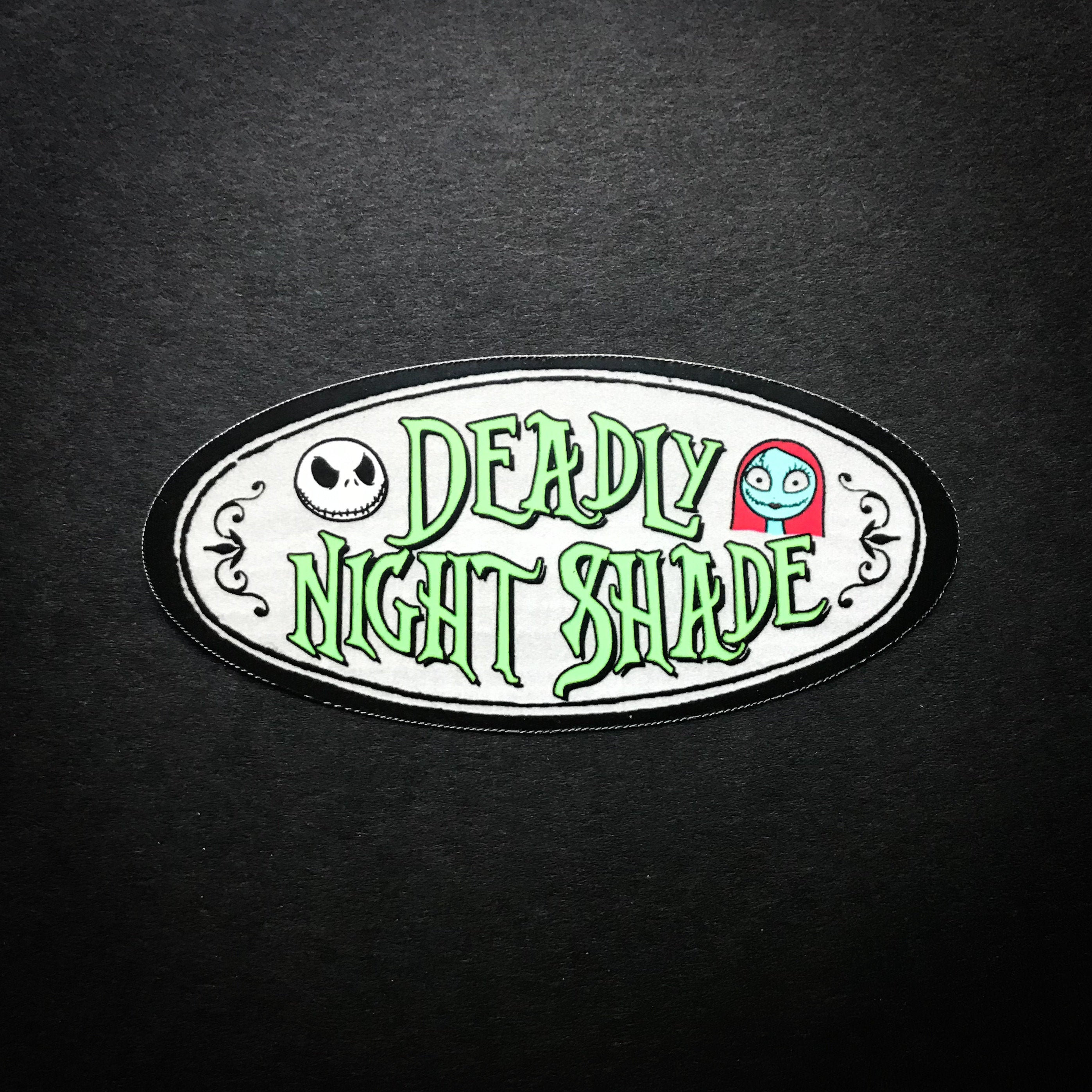 Sallys Deadly Nightshade Sticker & Magnet | Etsy