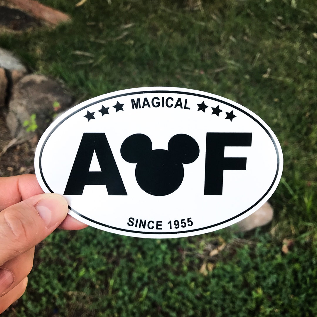 Magical AF Passholder Sticker & Magnet - Etsy