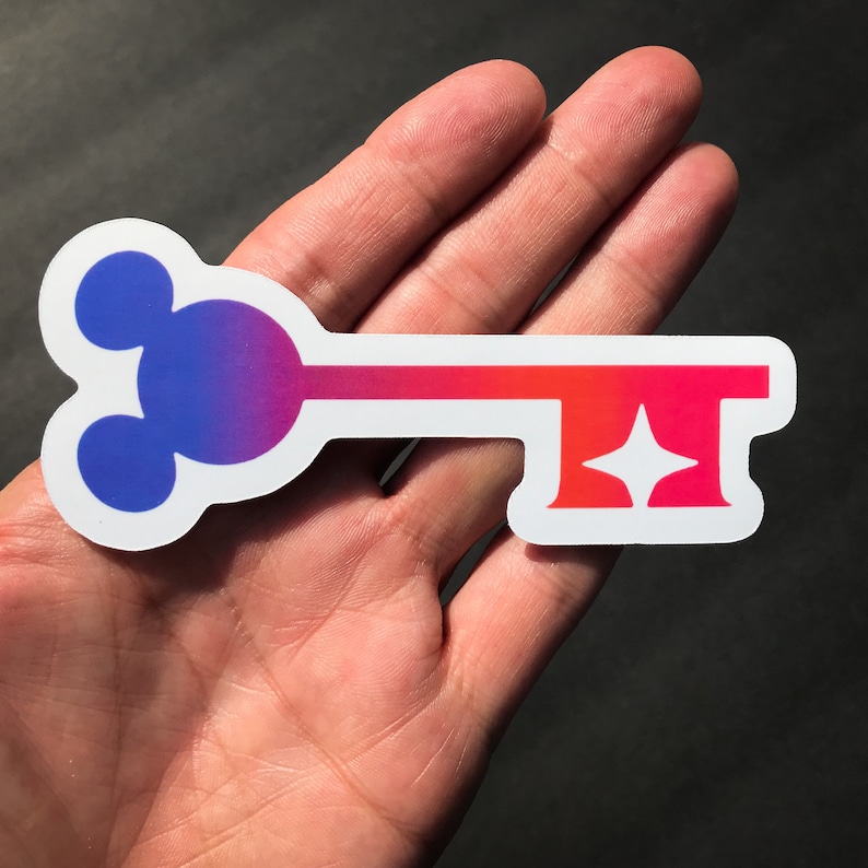 Magic Key Sticker & Magnet - Etsy