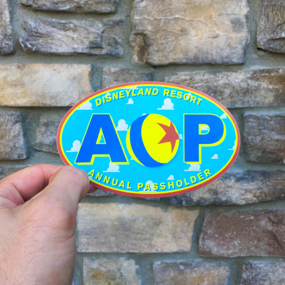 Pixar Annual Passholder Sticker & Magnet - Etsy