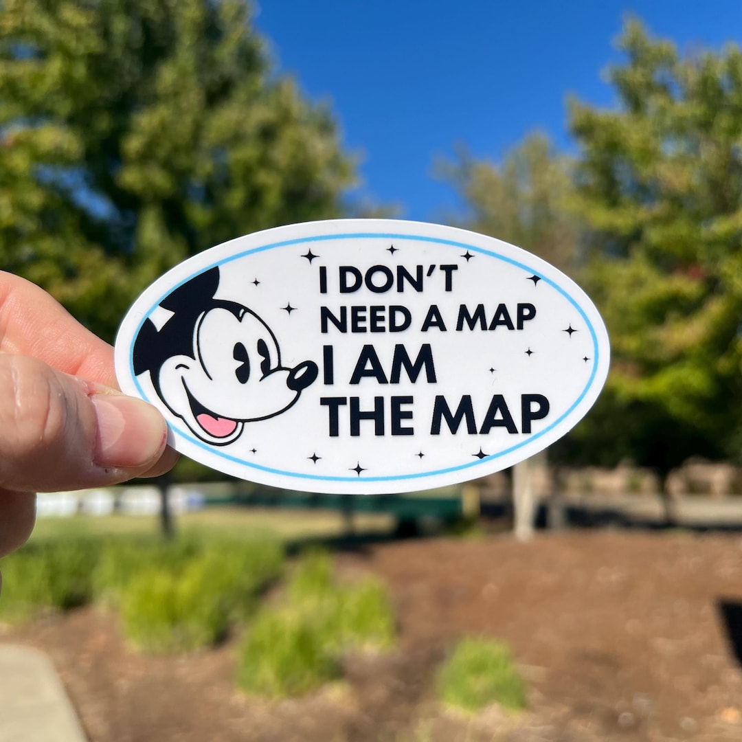 I Don’t Need A Map I Am the Map Stickers & Magnets - Etsy