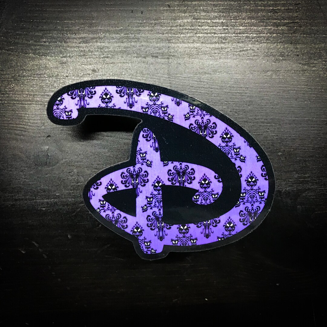 Haunted Mansion D Sticker & Magnet - Etsy
