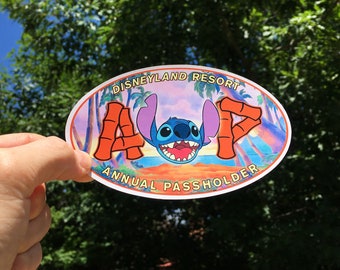 Tinkerbell Annual Passholder Sticker & Magnet | Etsy