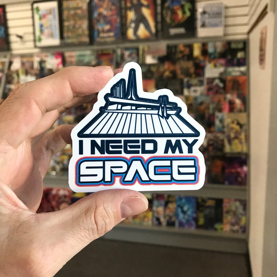 I Need My Space Sticker & Magnet - Etsy