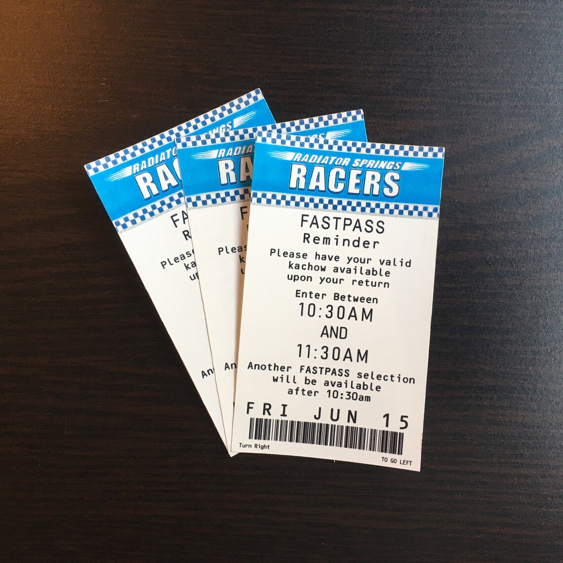 Radiator Springs Racers Fastpass Sticker & Magnet | Etsy