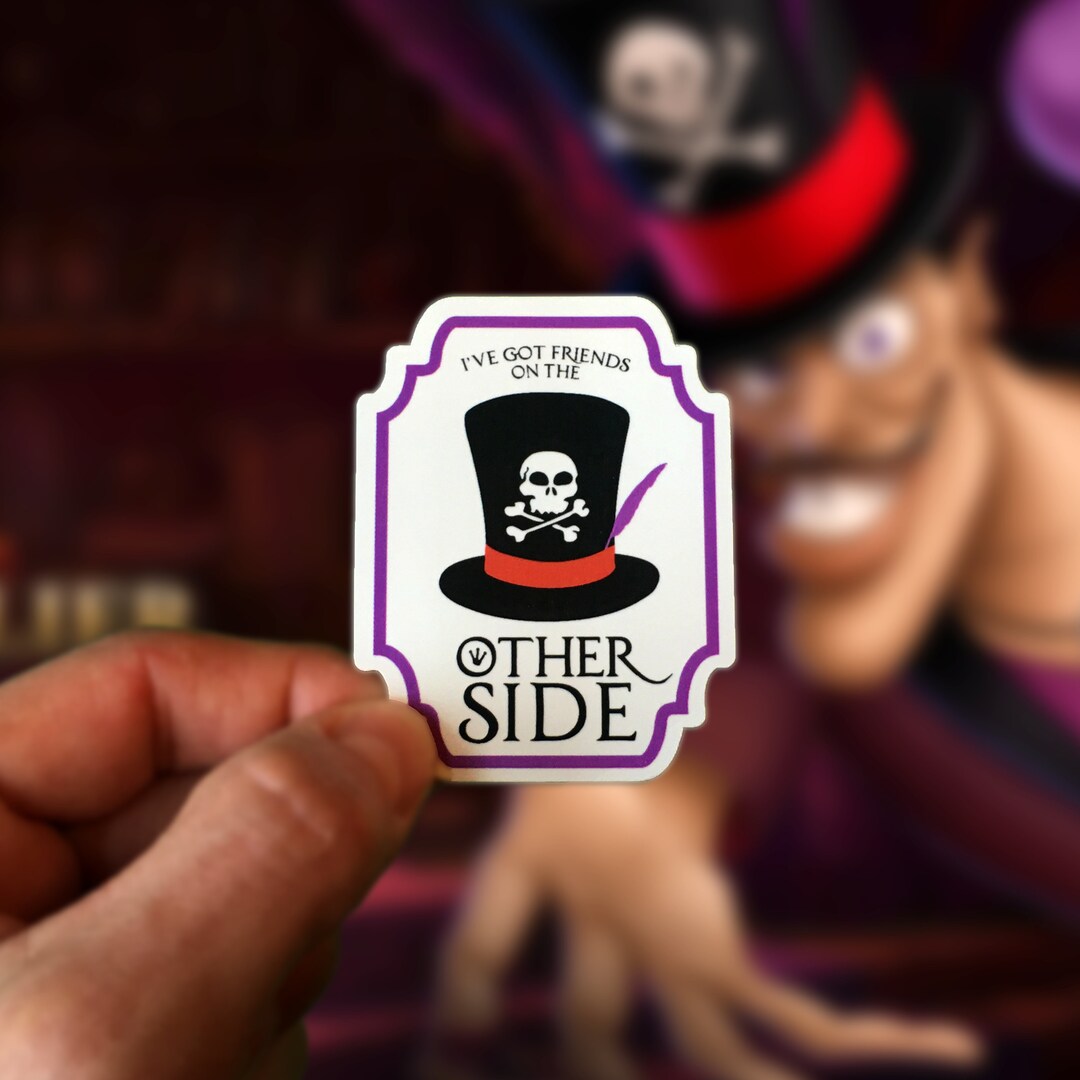 I've Got Friends on the Other Side Sticker & Magnet - Etsy